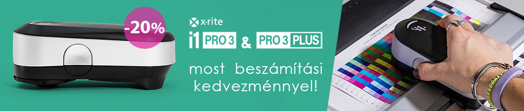 X-Rite i1 Pro 3 család beszámítási akció – colormanagement.hu